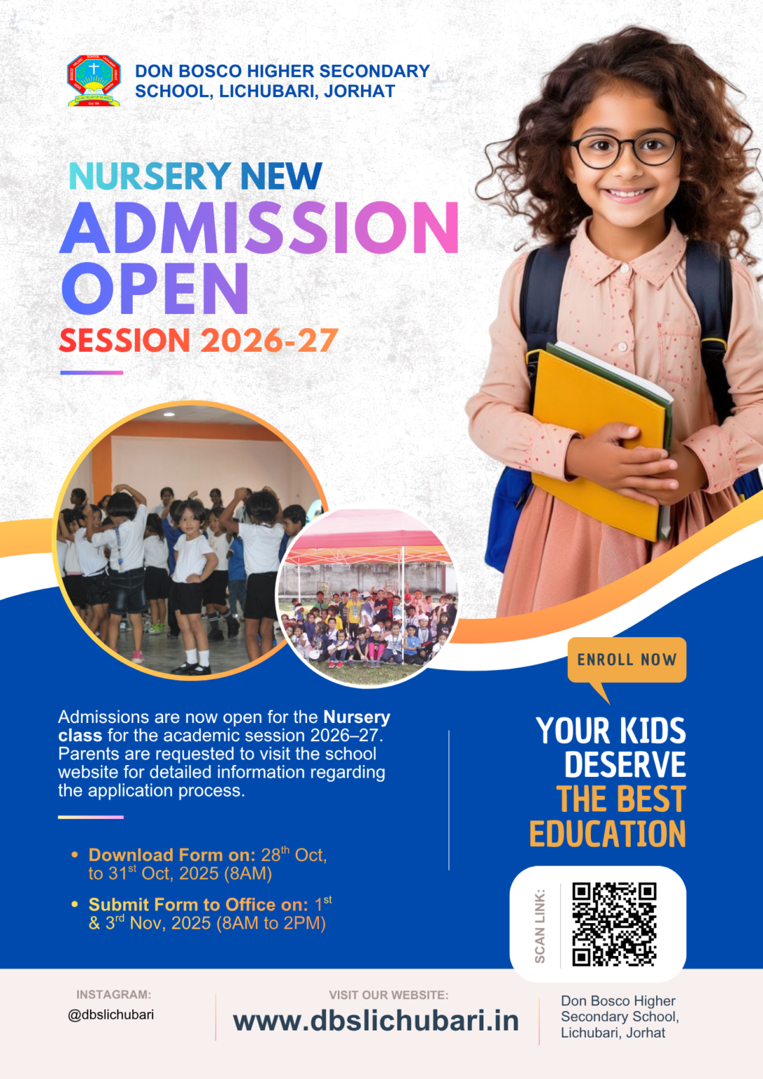 Nursery New Application Form 2026-2027 - Don Bosco Hr. Sec. School ...